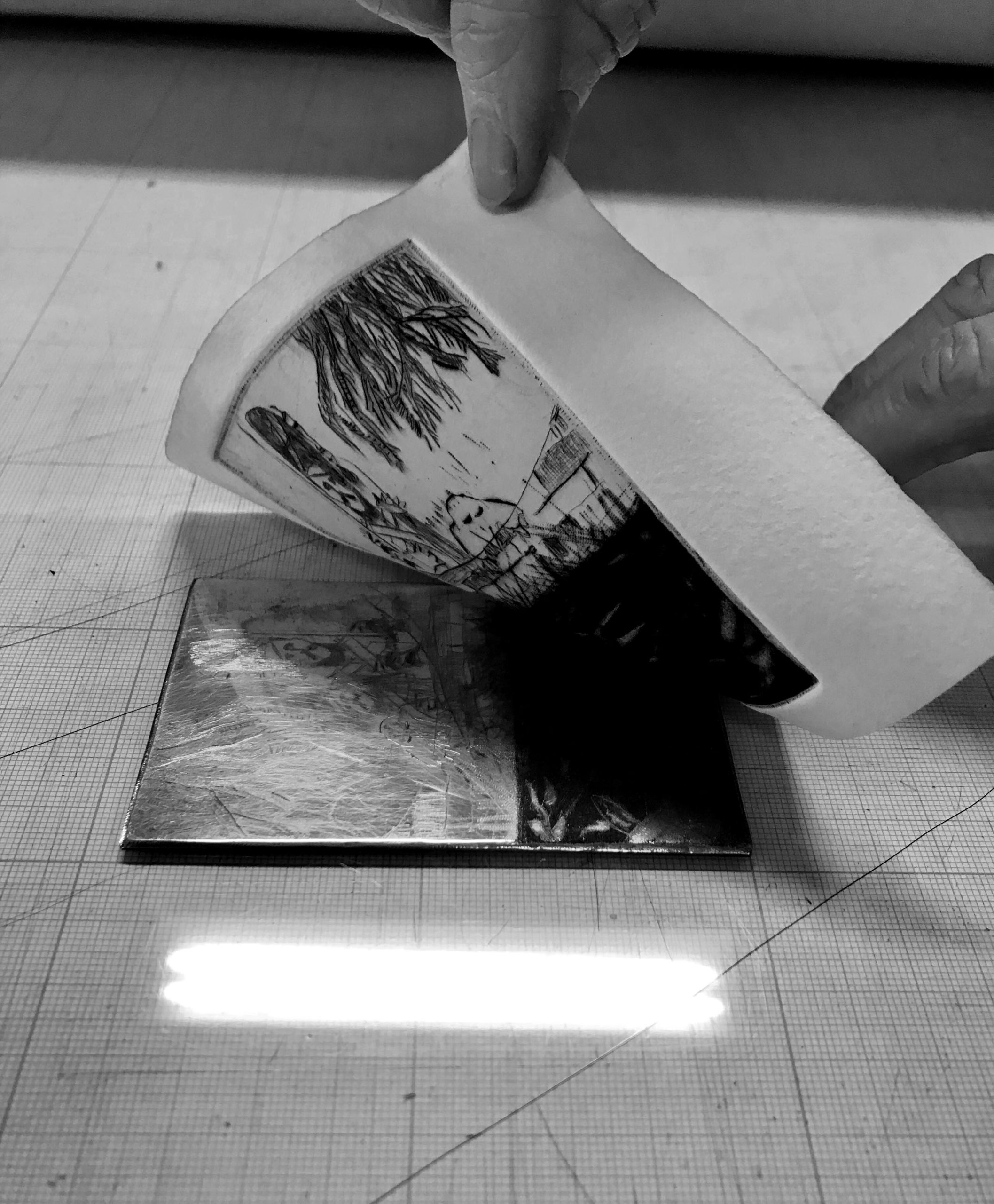 Quelques nouvelles gravures de... - Atelier de gravure et lithographie ...